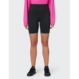 Venice Beach Damen Trainingsshorts "CAMELIA"schwarz, Gr. S, Obermaterial: 75% Polyamid, 25% Elasthan, Hosen