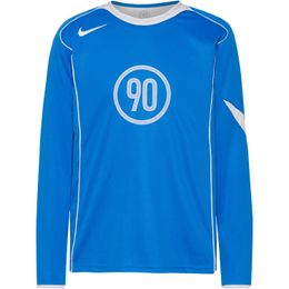 Nike Total 90 Funktionsshirt Herren - Gr&ouml;&szlig;e S - blau