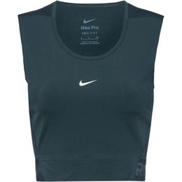 Nike NP Croptop Damen - Gr&ouml;&szlig;e L - gr&uuml;n
