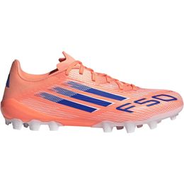 Adidas F50 LEAGUE 2G-3G AG Fu&szlig;ballschuhe Herren - Gr&ouml;&szlig;e 46 - orange