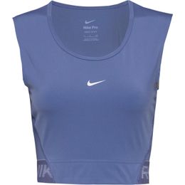 Nike NP Croptop Damen - Gr&ouml;&szlig;e L - blau