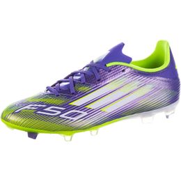 Adidas F50 LEAGUE FG-MG Fu&szlig;ballschuhe Herren - Gr&ouml;&szlig;e 44 2/3 - lila