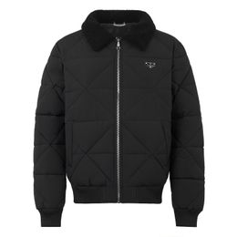 Winterjacke Philipp Plein "Nylon Down Jacket", Damen, Gr. L, 02, schwarz, Obermaterial: 100% Polyester; Futter: 100% Polyester; F&uuml;llung: 100% Polyester, Jacken Winterjacke