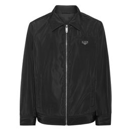 Philipp Plein Damen Blouson "Jacke"02, schwarz, Gr. M, Obermaterial: 100% Polyester; Futter: 100% Polyester, Jacken