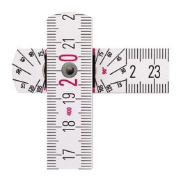 Stabila 1407 Holz-Gliederma&szlig;stab GEO Buchenholz wei&szlig; metrische Skala / Geo-Skalierung L.2 m, 17927)