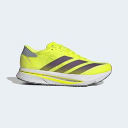 Damen Laufschuh "ADIZERO SL 2", adidas Performance, Gr. 43solar gelb, aurora plum, powder plum, Textil, Schuhe