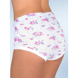 w&auml;schepur Taillenslip W&Auml;SCHEPUR, Damen, Gr. 40/42, 10 Stk., rosa (ros&eacute;, bedruckt), 100% Baumwolle, Unterhosen Taillenslip