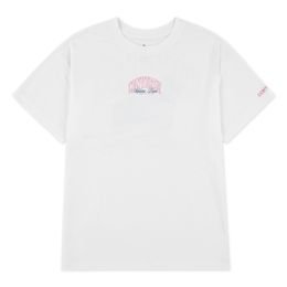 Converse Kinder T-Shirt "CNVG CHUCK TAYLOR BOYFRIEND T-"wei&szlig;, Gr. 164, Obermaterial: 60% Baumwolle, 40% Polyester, Shirts