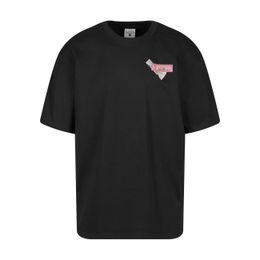 T-Shirt Karl Kani "Karl Kani Kani Bubblegum Tee", Damen, Gr. S, schwarz, 100% Baumwolle, bedruckt, relaxed fit, Rundhals, Shirts T-Shirt