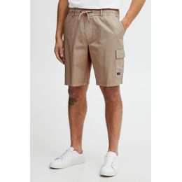 Cargoshorts Blend "BHShorts", Herren, Gr. M, US-Größen, crockery, Web, 97% Baumwolle, 3% Elasthan, unifarben, regular fit ca. Mitte Knie, Hosen, Stilvolle Cargo Shorts mit Taschen