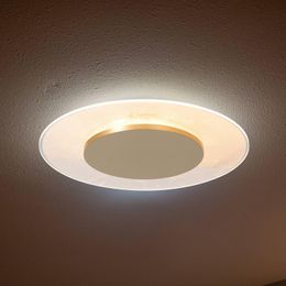 Steinhauer LED-Deckenleuchte Lido, goldfarben, Ø 36 cm