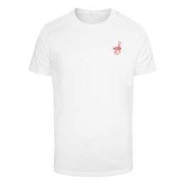 T-Shirt MisterTee "MisterTee Herren Best Noodles Tee", Damen, Gr. 4XL, wei&szlig;, 100% Baumwolle, bedruckt, normal, Rundhals, Shirts T-Shirt