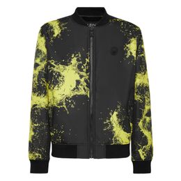 Blouson Plein Sport "Splash", Jungen, Gr. 4XL, schwarz (02, schwarz), Obermaterial: 100% Polyester; Futter: 100% Polyester, Jacken Blouson
