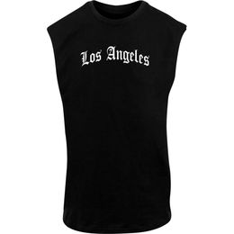 Mister Tee Shirt 'Los Angeles' Herren Größe L schwarz / weiß
