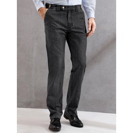 Bequeme Jeans CLASSIC, Herren, Gr. 52, Normalgr&ouml;&szlig;en, schwarz (schwarz, denim), 98% Baumwolle, 2% Elasthan, unifarben, lang, Jeans