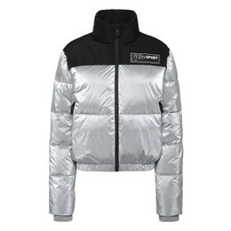 Blouson Plein Sport "Bomberjacke", Damen, Gr. M, silber (70, silber), Obermaterial: 100% Polyester. Futter: 100% Polyester. F&uuml;llung: 100% Polyester, Jacken Blouson
