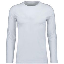 T-Shirt Ragman "Set:", Herren, Gr. L, wei&szlig;, Baumwolle, regular fit, Rundhals, Shirts T-Shirt