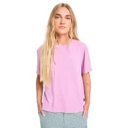 Quiksilver Damen T-Shirt "Essential"violet, Gr. S, Obermaterial: 100% Walkfrottier;, Shirts
