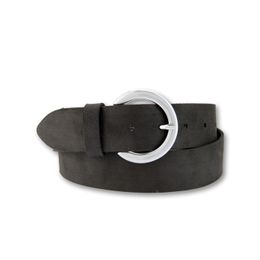 Bernd G&ouml;tz Tailleng&uuml;rtel BERND G&Ouml;TZ "Tailleng&uuml;rtel in samtigem Velours mit Designschlie&szlig;e", Damen, Gr. 105, schwarz, Rindsleder, G&uuml;rtel
