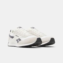 Sneaker Reebok CLASSIC "REEBOK GLIDE LOW", Damen, Gr. 37, schwarz (chalk, vintage chalk, washed schwarz), Leder, Synthetik, Textil, Schuhe Sneaker