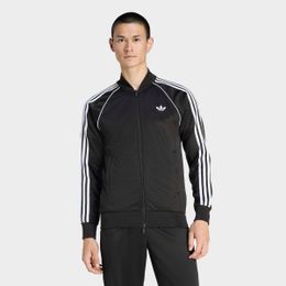 Trainingsjacke adidas originals "SST TT", Herren, Gr. M, schwarz, Obermaterial: 70% Polyester, 30% Baumwolle, Jacken Trainingsjacke