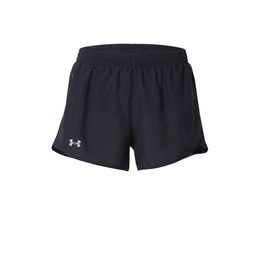Under Armour Sportshorts 'Fly By 3' Damen Gr&ouml;&szlig;e XXL grau / schwarz