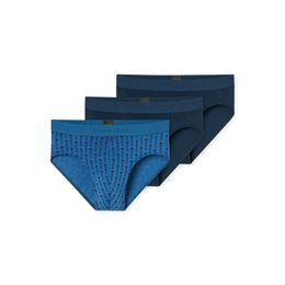 Rioslip Schiesser "95/5 Multipacks", Herren, Gr. 5, sortiert 12, Single Jersey, Obermaterial: 95% Baumwolle, 5% Elasthan, k&ouml;rpernah, Unterhosen, ohne Eingriff, softer Logo-Webgummibund