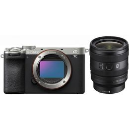 Sony Alpha ILCE-7C II silber + Sony SEL 24-50mm f2,8 G - abzgl. 200,00&euro; Winter Cashback -100,00&euro; Kombirabatt - abzgl. 100,00&euro; Welcome to Alpha-Bonus 3.029,00 Effektivpreis