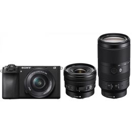 Sony Alpha ILCE-6700 + 16-50mm + 10-20mm f4 G + 70-350mm f4,5-6,3 G - abzgl. 100,00&euro; Winter Cashback