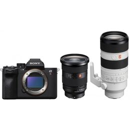 Sony Alpha ILCE-7R V + FE 24-70mm f2,8 + FE 70-200mm f2,8 - abzgl. 500,00€ Winter Cashback