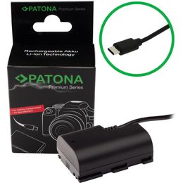 Patona Premium USB-C Akku-Adapter LP-E6 E6N E6NH