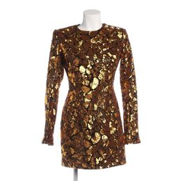 Balmain Kleid Damen Gr&ouml;&szlig;e M Second Hand gold