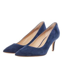 Lauren by Ralph Lauren Lauren Ralph Lauren Hohe Schuhe - Lanette-Pumps-Dress - Gr. 38 (EU) - in Blau - f&uuml;r Damen