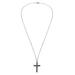 Kuzzoi Necklace 'Kreuz' male Silver size 60