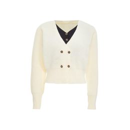 Carnea Knit Cardigan female White size M