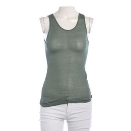 Ami Paris Top / Seidentop Damen Gr&ouml;&szlig;e XS Second Hand gr&uuml;n