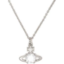 Vivienne Westwood Halskette - Bijoux Platinumwhite - Gr. unisize - in Wei&szlig; - f&uuml;r Damen