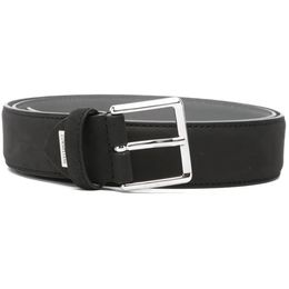 Corneliani G&uuml;rtel - riem daim zwart - Gr. 90 - in Blau - f&uuml;r Damen