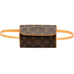Louis Vuitton Bauchtaschen - Monogram Pochette Florentine - Gr. ONE SIZE - in Braun - f&uuml;r Damen