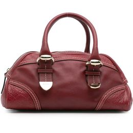 Gucci Crossbody Bags - Guccissima Trimmed Leather Signoria Handbag - Gr. unisize - in Rot - f&uuml;r Damen