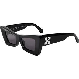 Off-White Sonnenbrille - Arrow Logo Sunglasses - Gr. unisize - in Schwarz - f&uuml;r Damen