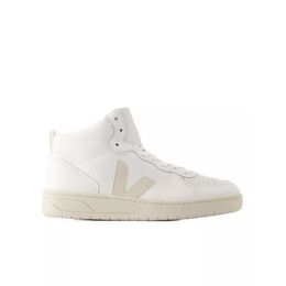 Veja Low-Top Sneaker - V-15 Sneakers - Leather - White Natural - Gr. 44 (EU) - in Wei&szlig; - f&uuml;r Damen