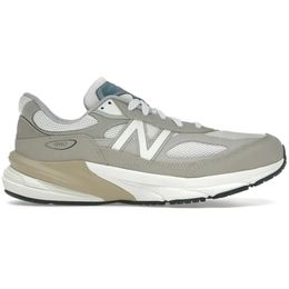 New Balance Low-Top Sneaker - New Balance 990v6 MiUSA Teddy Santis Light Mushroo - Gr. 40 (EU) - in Wei&szlig; - f&uuml;r Damen