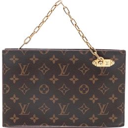 Louis Vuitton Clutches - Monogram Legacy Chain Clutch - Gr. unisize - in Braun - f&uuml;r Damen