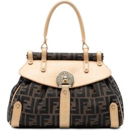 Fendi Shopper - Medium Zucca Canvas Magic Tote - Gr. unisize - in Braun - f&uuml;r Damen