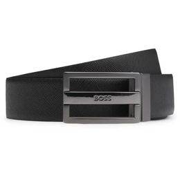 BOSS G&uuml;rtel - Ghifari_Gb35_Alp Black/Brown - Gr. ONE SIZE - in Schwarz - f&uuml;r Damen