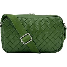Bottega Veneta Crossbody Bags - Bottega Veneta Classic Camera Bag Small - Green - Gr. unisize - in Gr&uuml;n - f&uuml;r Damen