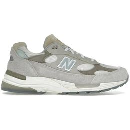 New Balance Low-Top Sneaker - New Balance 992 MiUSA Teddy Santis Moonrock Mushro - Gr. 40,5 (EU) - in Wei&szlig; - f&uuml;r Damen