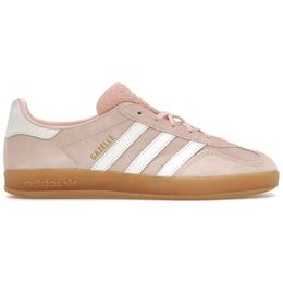 Adidas Low-Top Sneaker - Adidas Gazelle Indoor Sandy Pink (Women's) - Gr. 40_2_3 - in Wei&szlig; - f&uuml;r Damen