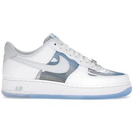 Nike Low-Top Sneaker - Nike Air Force 1 Low Invisible Woman 2.0 - Gr. 46 (EU) - in Weiß - für Damen
